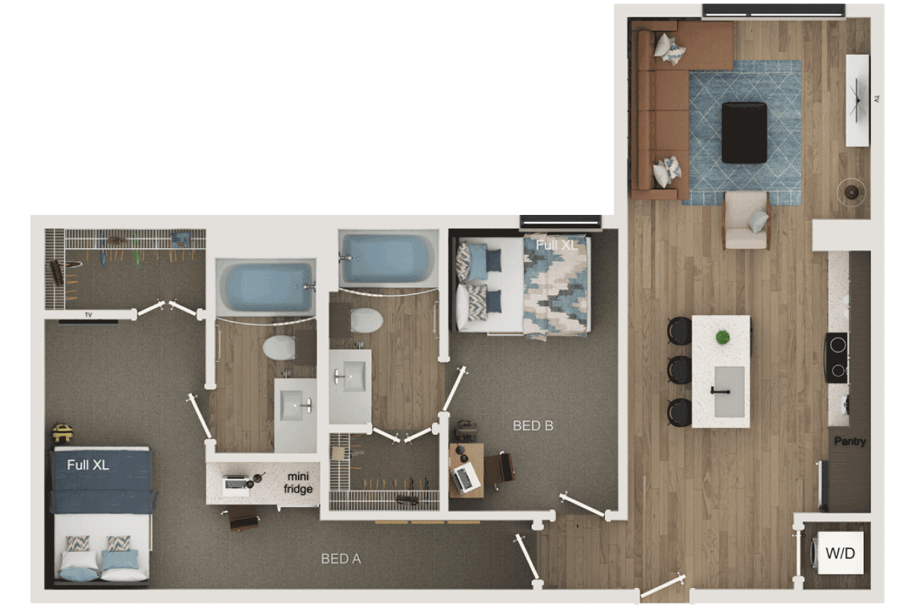 Floor Plans - Rev Northgate Student Living